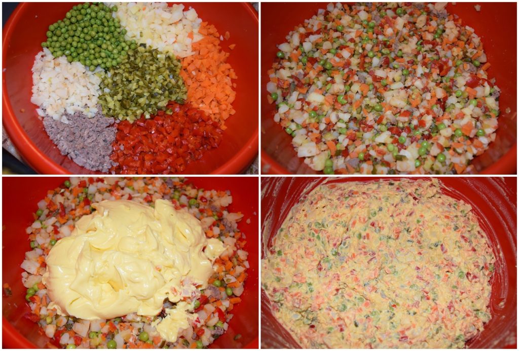 Salată de boeuf - Rețeta clasică - Rețete pentru toate gusturile