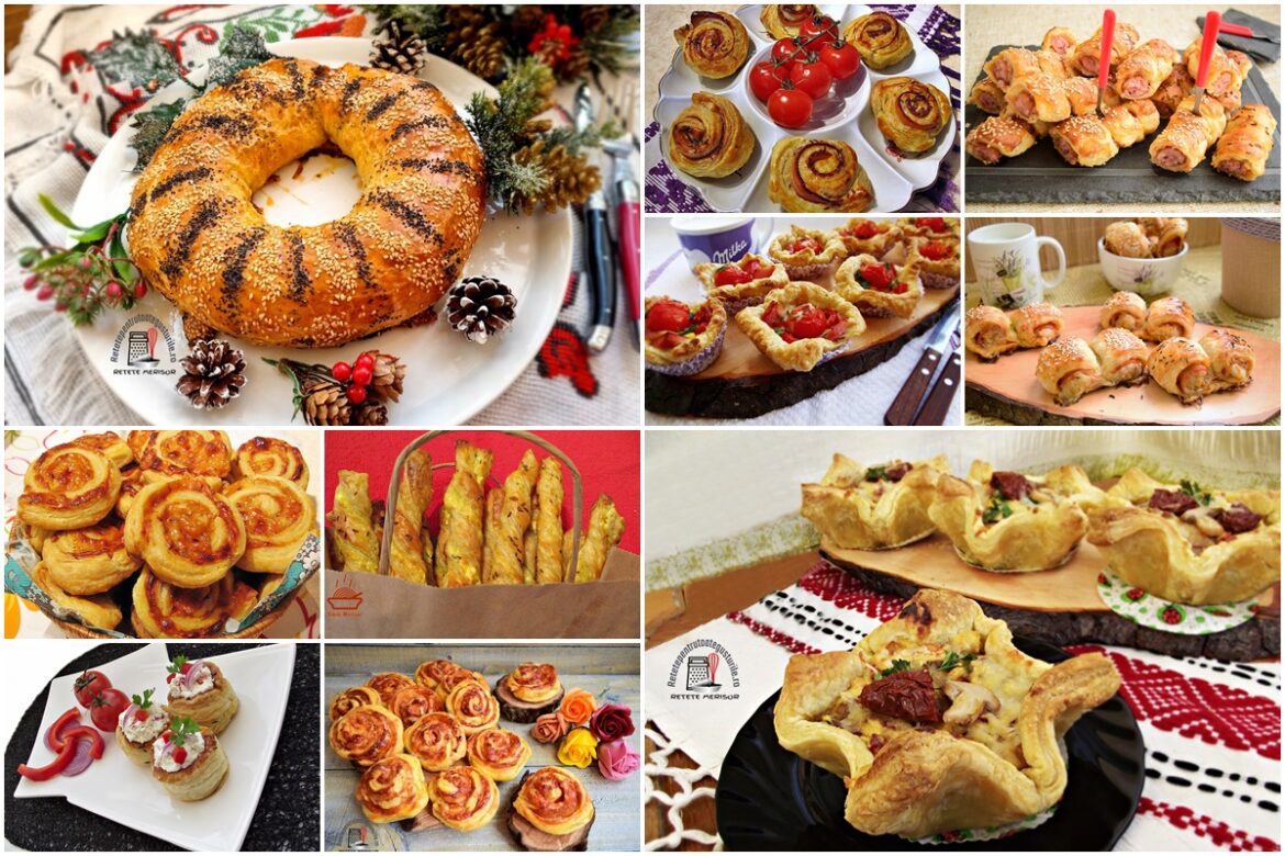 10 aperitive simple cu aluat foietaj - Rețete pentru toate gusturile
